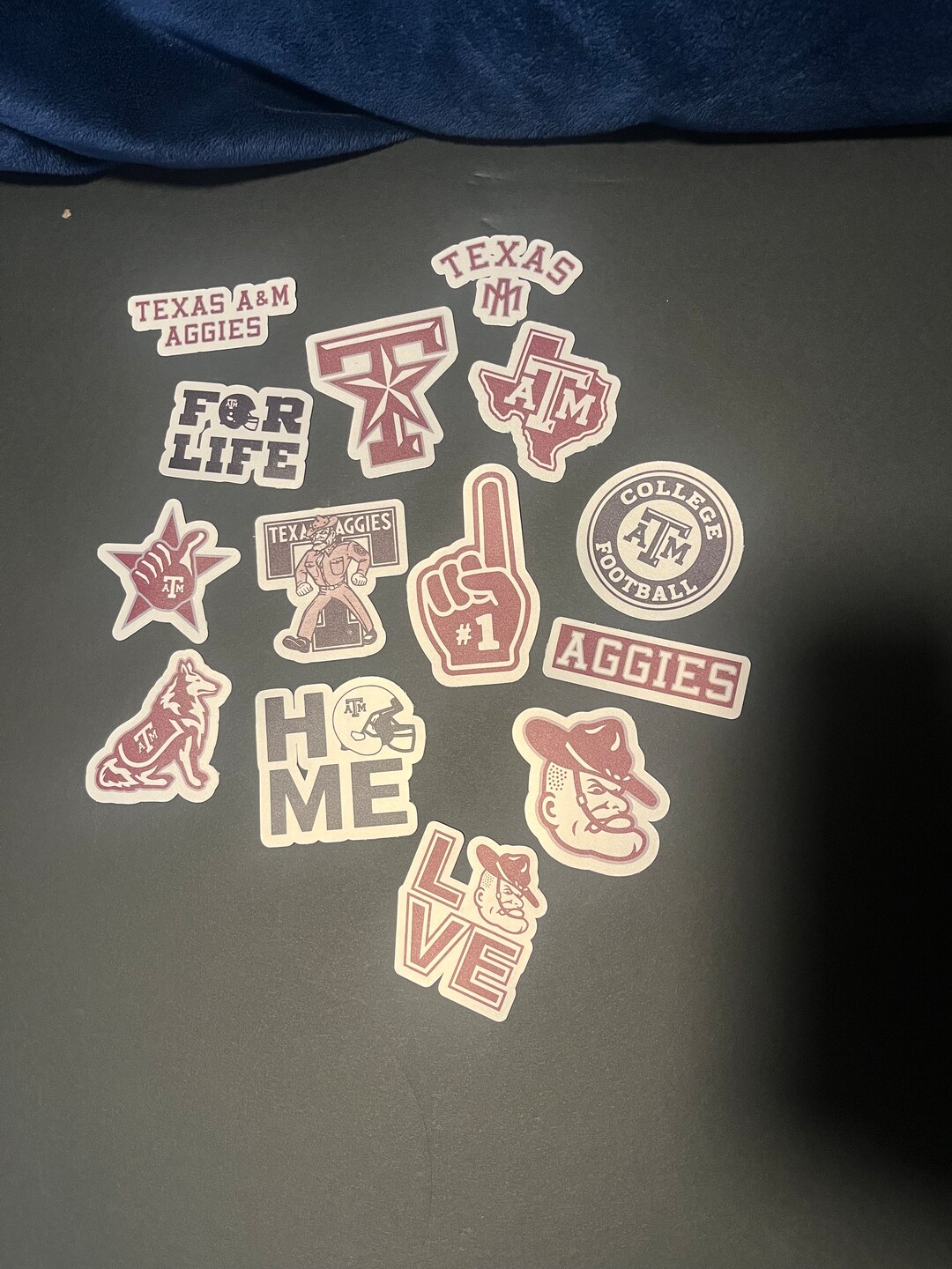 Maroon A&M Sticker Bundle - Etsy