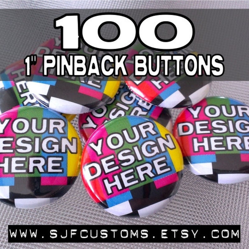 Retro Buttons - Etsy