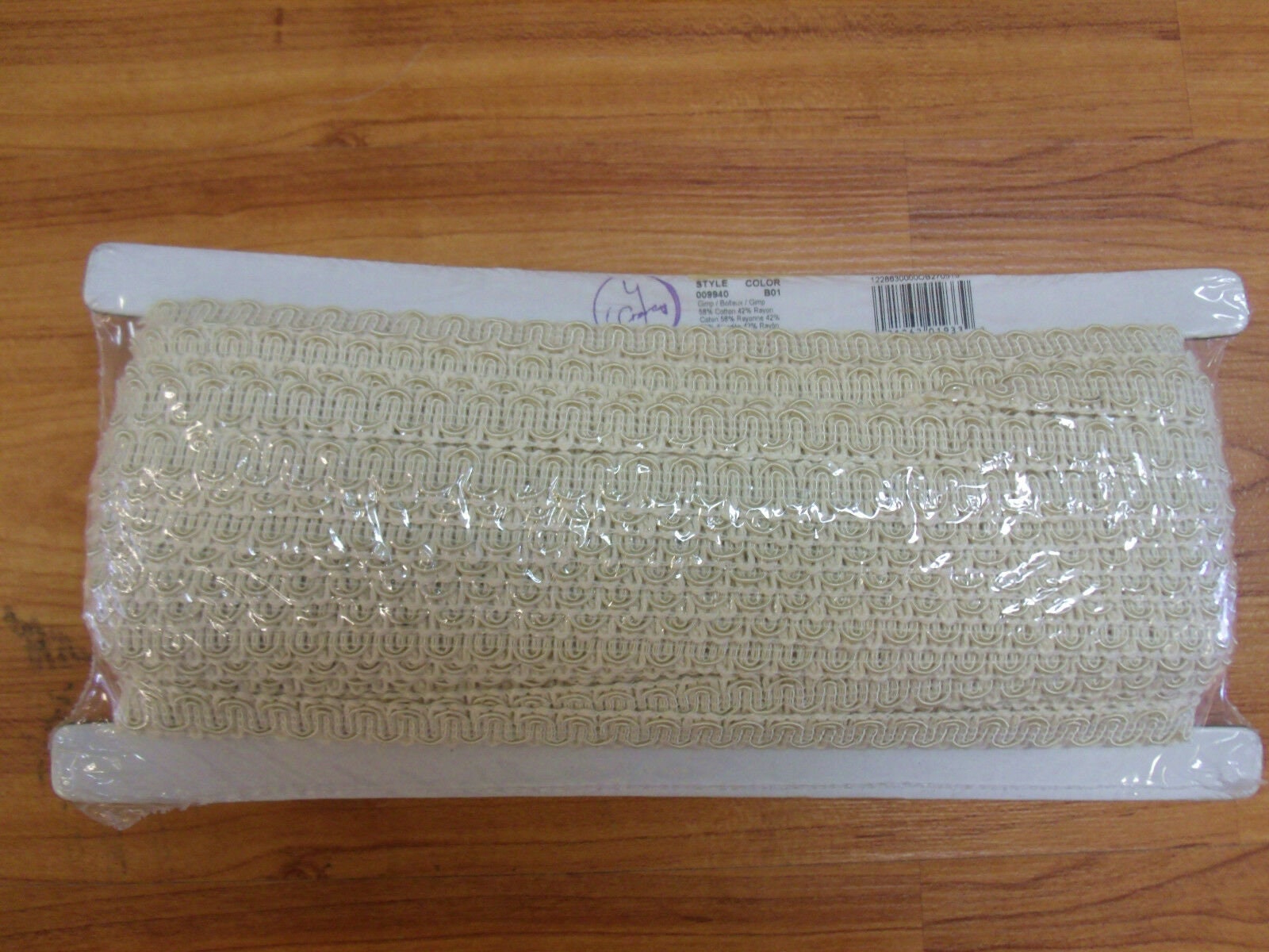 Conso Scroll Braid Gimp 1/2" Inch Wide Color off White (36 Yards Roll ...