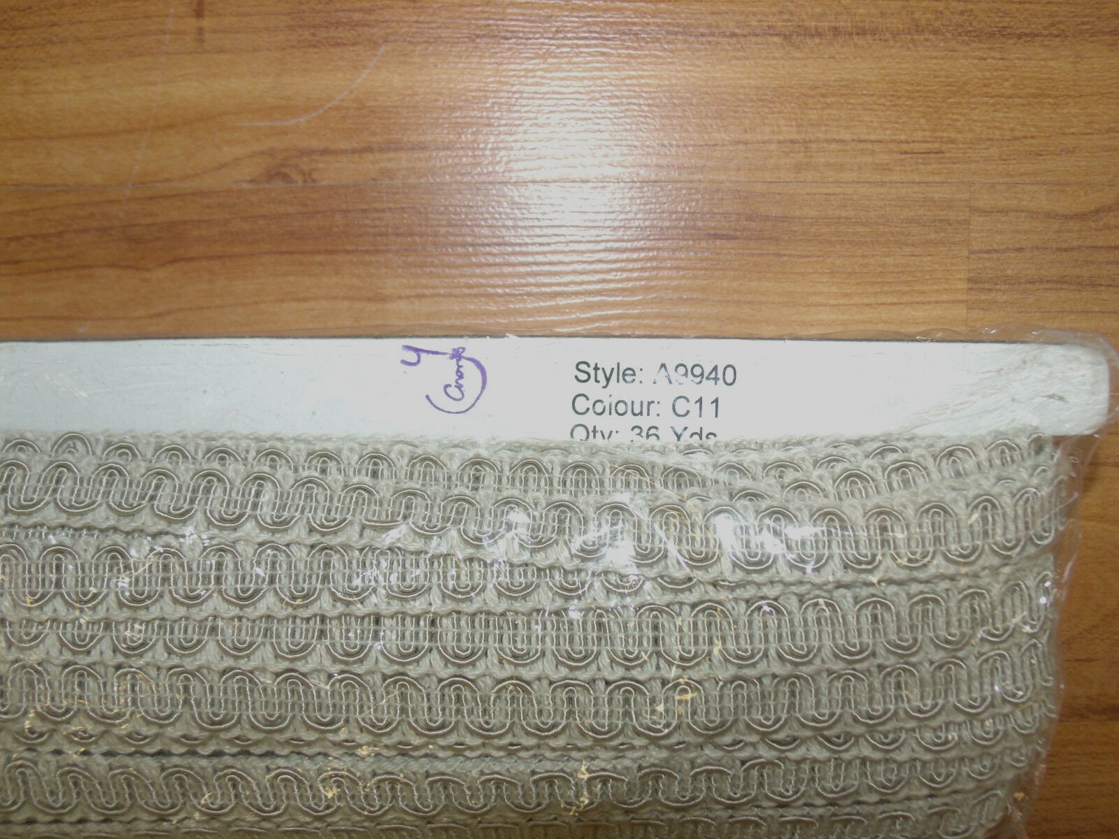 Conso 1/2" Scroll Braid Gimp Color C11 Sage 36 Yards Roll Style A9940 ...