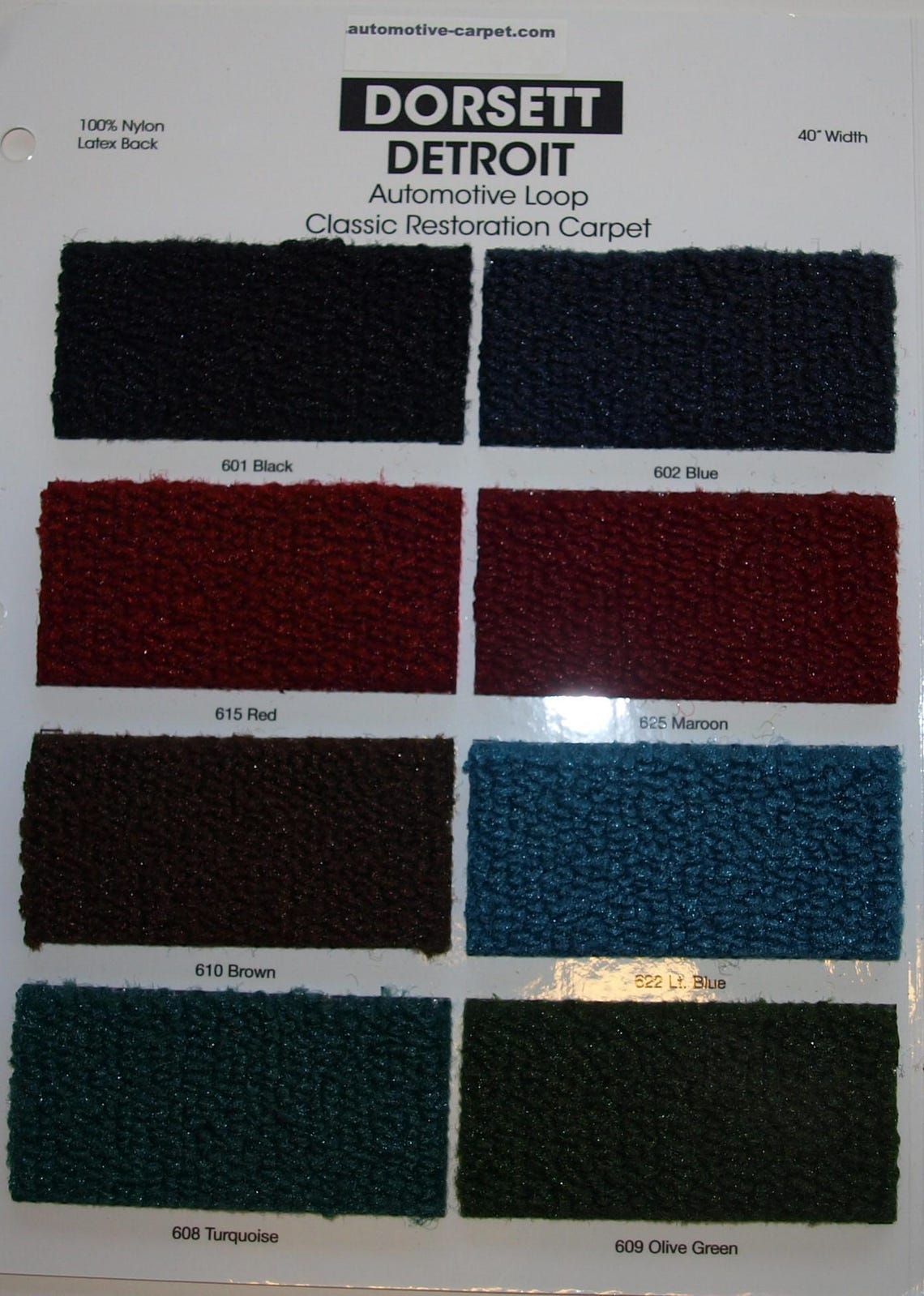 Automotive Loop Carpet Detroit (by the Yard 40 Inches Wide) - Etsy