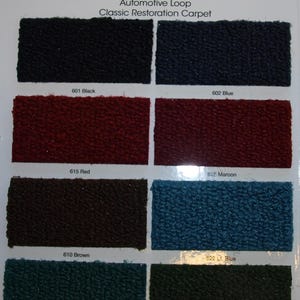 Automotive Loop Carpet Detroit (by the Yard 40 Inches Wide) - Etsy