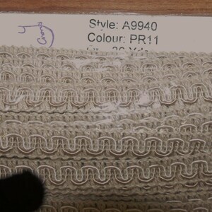 Conso Scroll Braid Gimp 1/2" Inch Wide Color Tan (36 Yards Roll) for ...