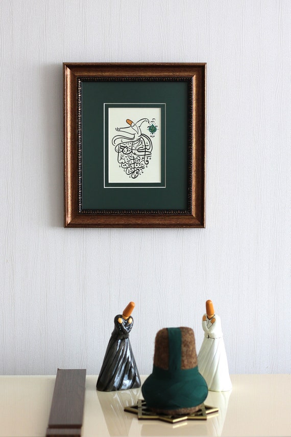 Ramadan Gift Original Handmade Islamic Calligraphy Gift Arabic | Etsy