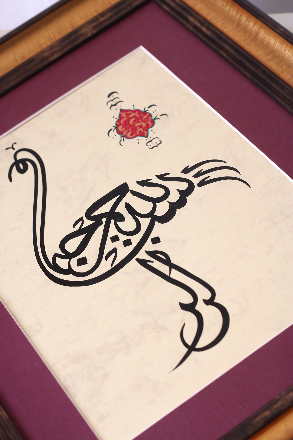 Islamic Calligraphy Handmade Islamic Wall Art Islamic Gift - Etsy