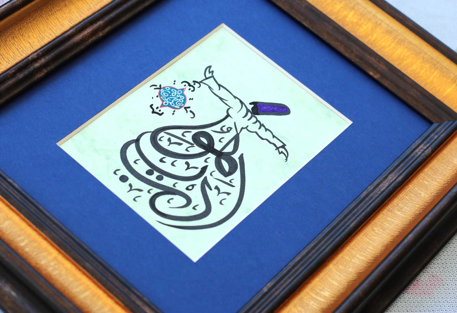 Islamic Art Calligraphy Handmade Islamic Gift Islamic Art Arabic ...