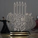 Handmade Islamic Calligraphy 3 D LED Lighted Islamic Art Arabic ...