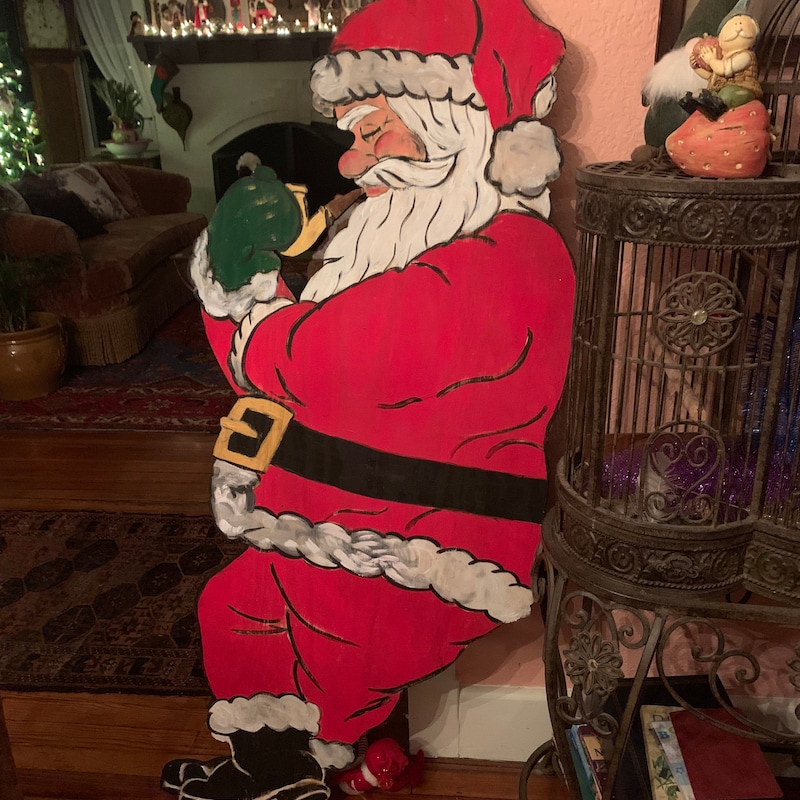 Santa Feet Chimney - Etsy