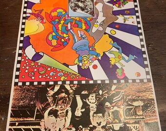 Cosmic Window by Peter Max Psychedelic Pop Art Poster From poster Book ...