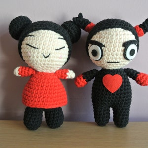 Pucca and Garu Plush - Etsy
