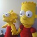 Crochet Lisa Simpson Amigurumi Handmade Crochet Amigurumi Toy Doll Lisa ...