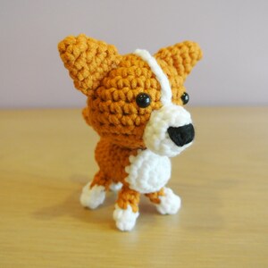Crochet Corgi Amigurumi - Handmade Crochet Amigurumi - Corgi Puppy Dog ...