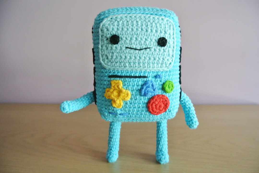 Crochet BMO Amigurumi - Handmade Crochet Amigurumi Toy Doll - Adventure ...