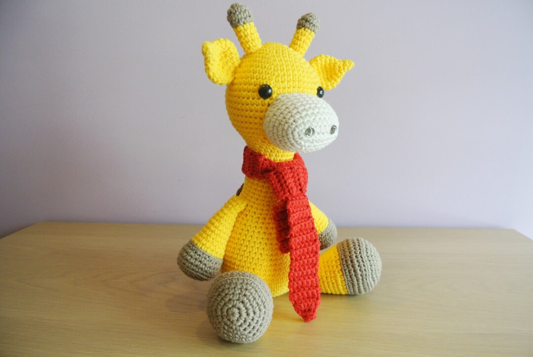 Stanley Crochet Giraffe Amigurumi - Handmade Crochet Amigurumi Toy Doll ...