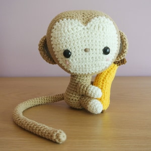 Monkey Crochet Monkey Amigurumi - Handmade Crochet Amigurumi Toy Doll ...