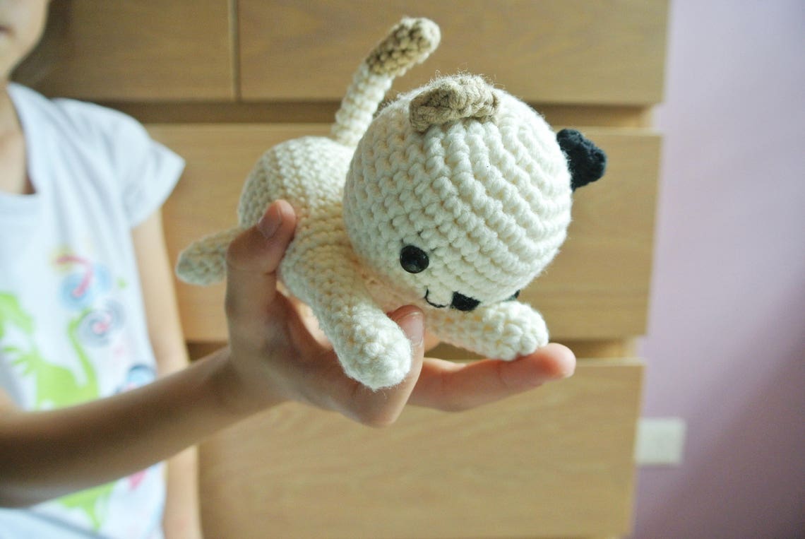 Crochet Cat Amigurumi Handmade Crochet Amigurumi Cat Toy | Etsy