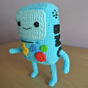 Crochet BMO Amigurumi - Handmade Crochet Amigurumi Toy Doll - Adventure ...