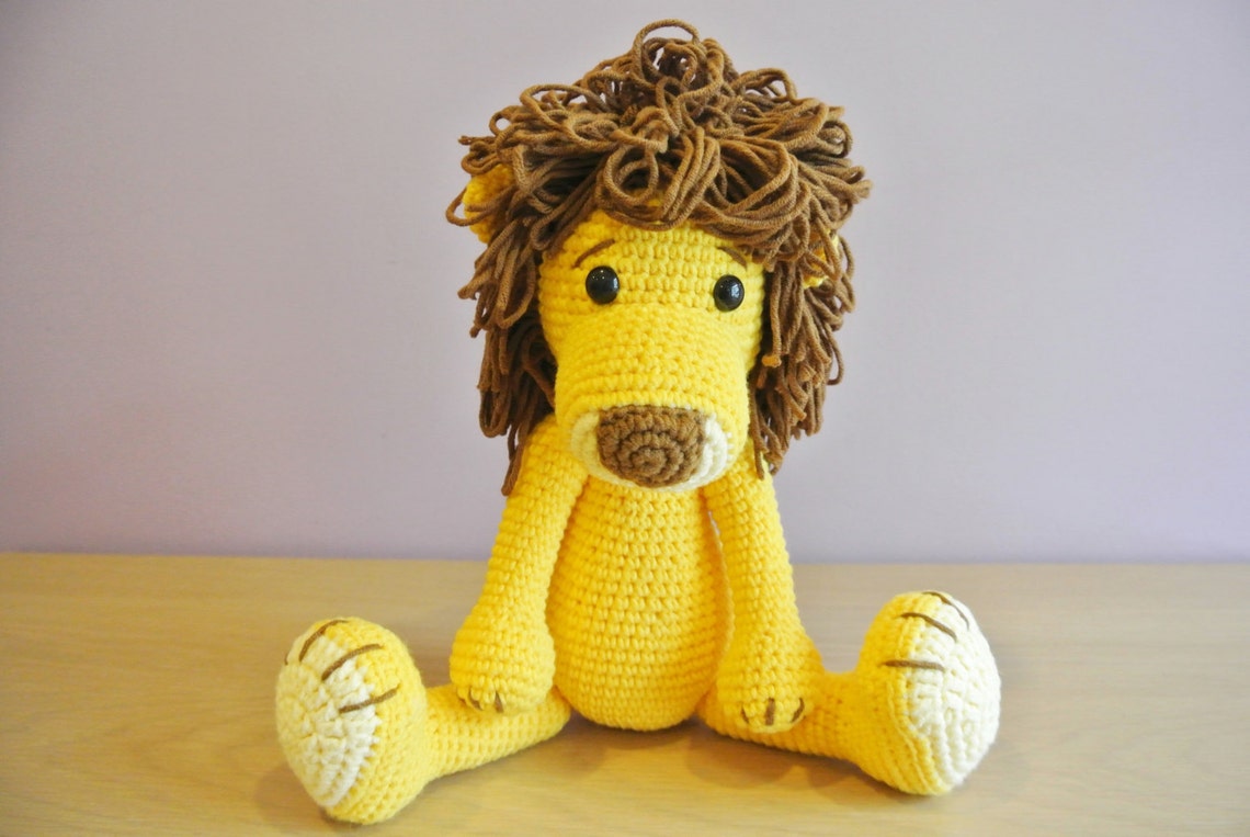 Leo Crochet Lion Amigurumi Handmade Crochet Amigurumi Toy | Etsy