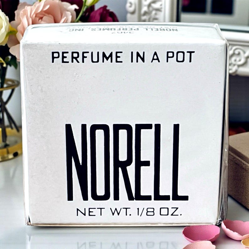 Vintage NORELL Perfume in Pot 1/8 Oz. New in the Sealed Box - Etsy