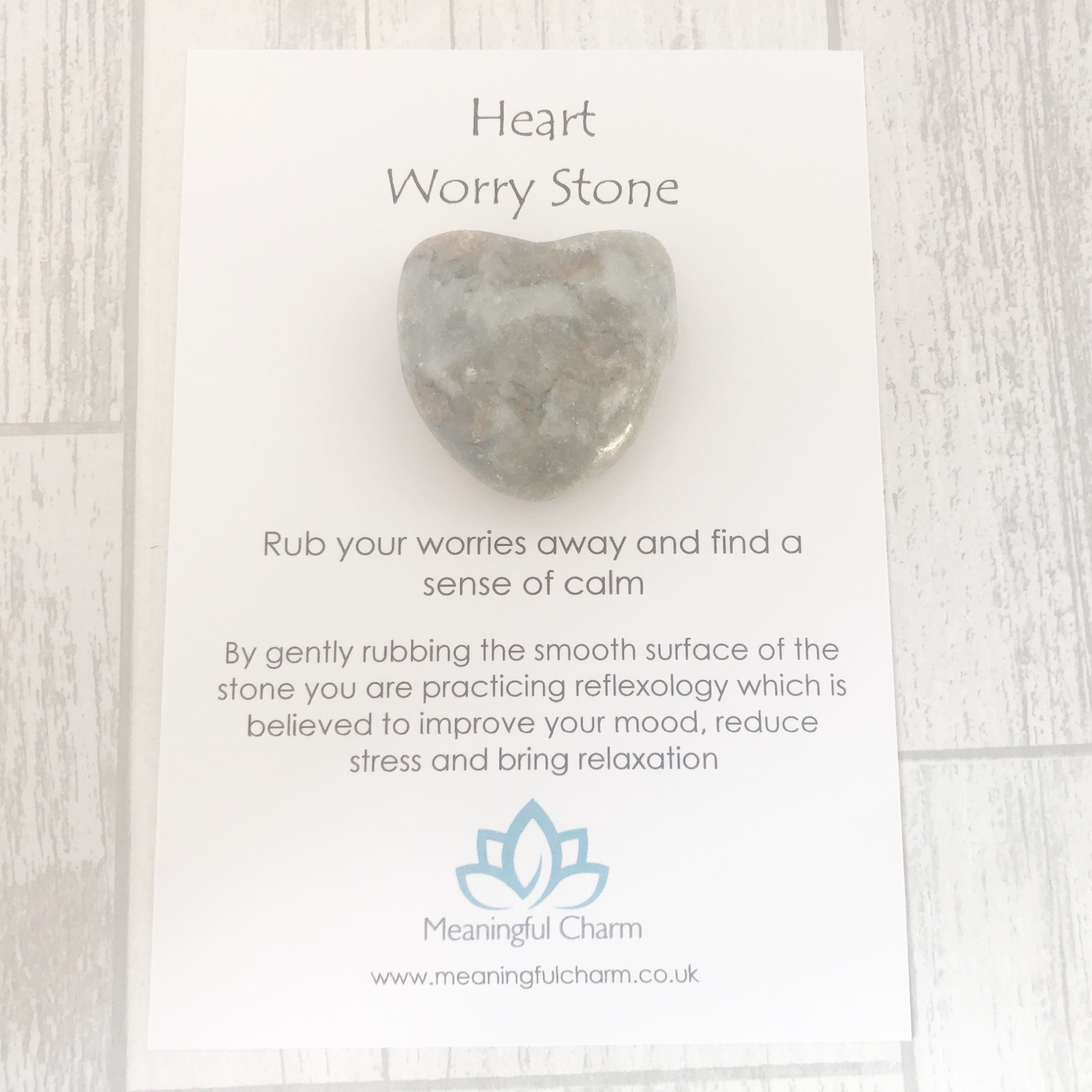 Heart Worry Stone Palm Stones Worry Stone Stress Stone | Etsy