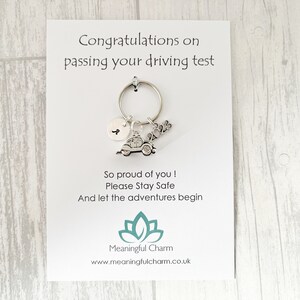 Passed Driving Test Keyring, Driving Test Gift, Passed Keyring, Message ...