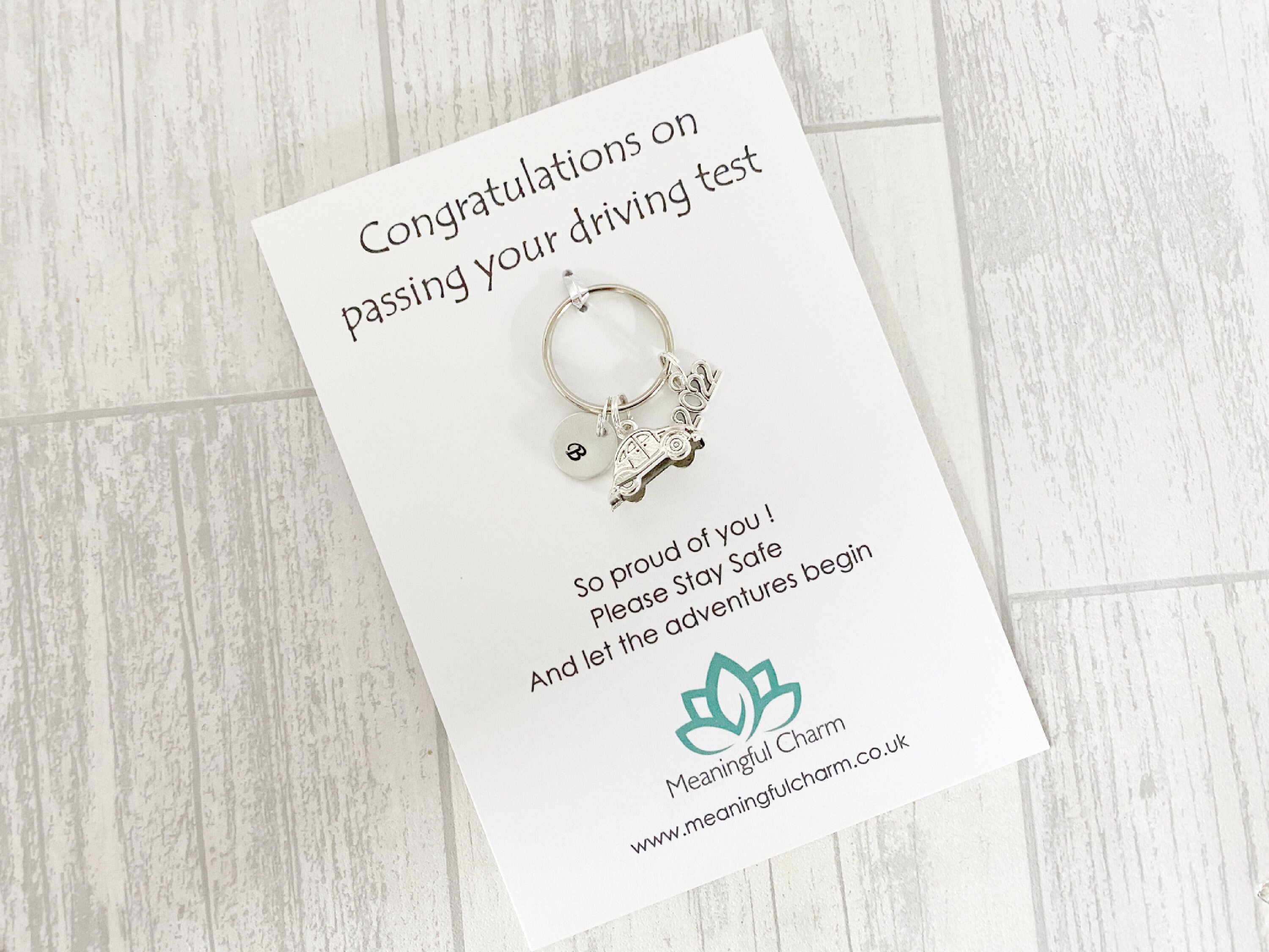 Passed Driving Test Keyring Driving Test Gift Passed - Etsy UK