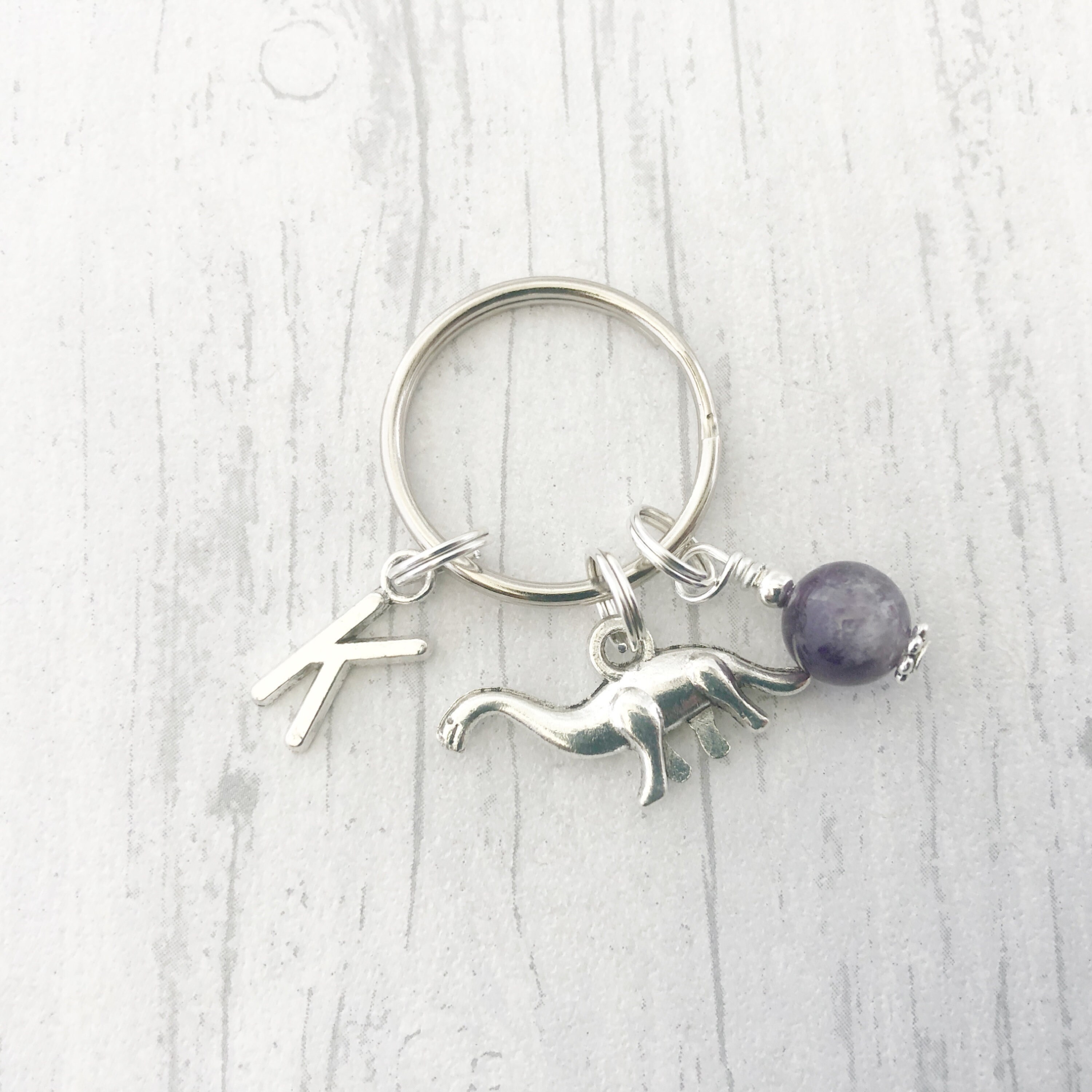 Dinosaur Keyring Dinosaur Keychain T Rex Brontosaurus - Etsy UK