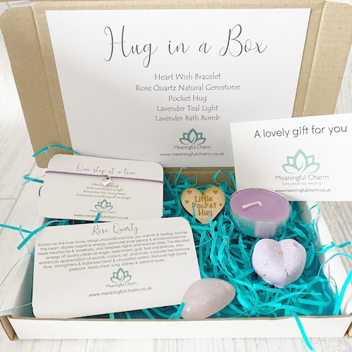 Hug in a Box Letter Box Hug Sending Hugs Friendship Gift | Etsy