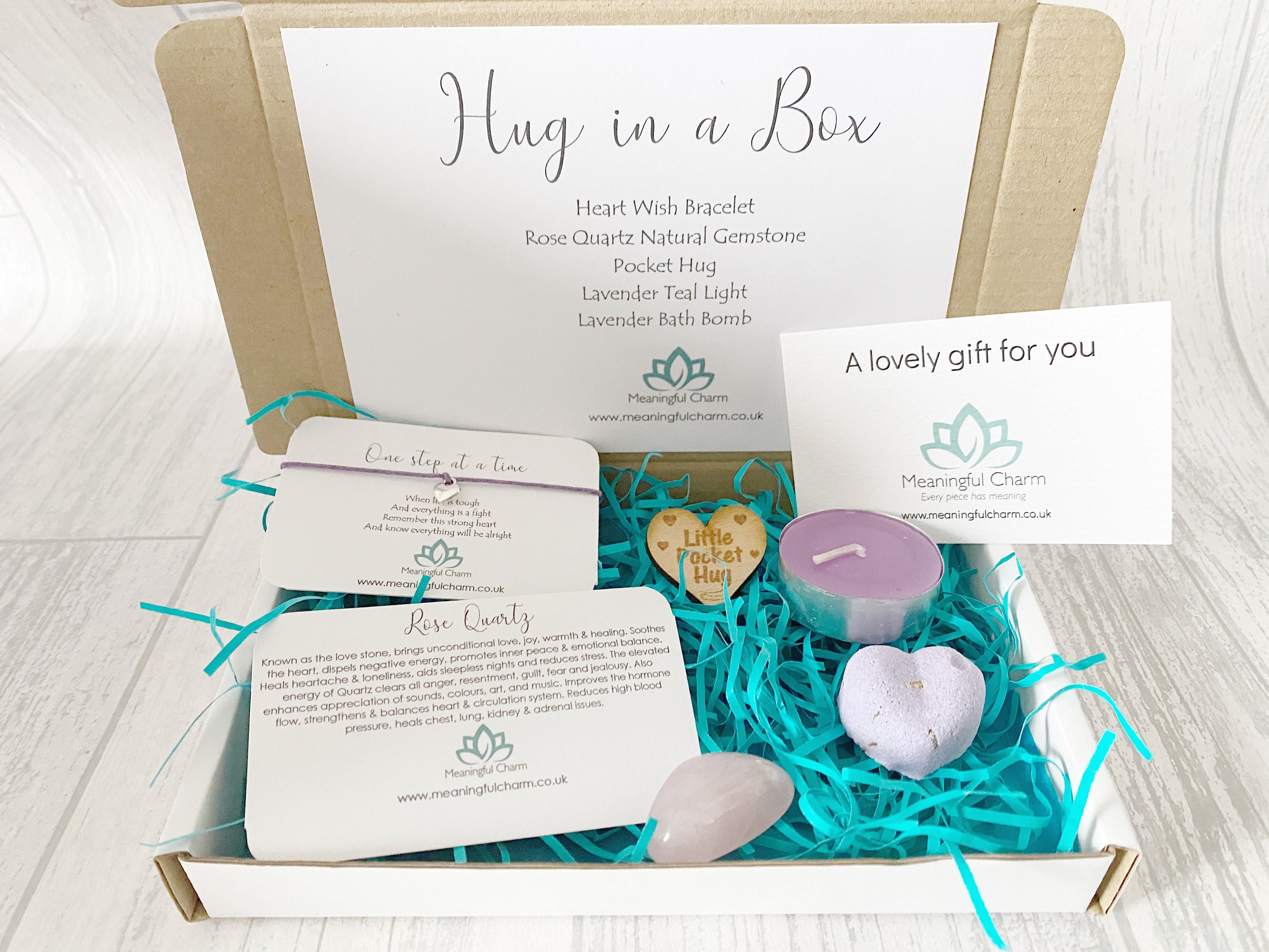 Hug in a Box Letter Box Hug Sending Hugs Friendship Gift | Etsy