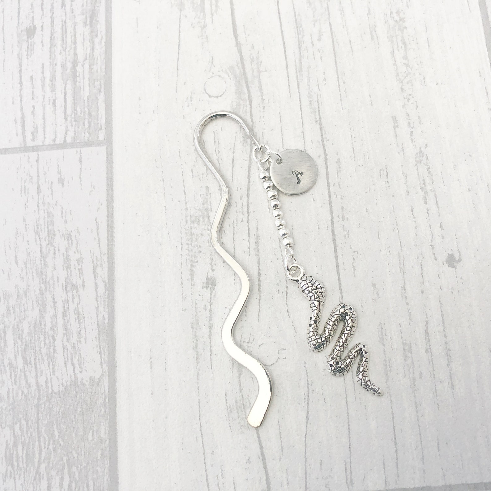 Snake Bookmark Snake Gifts Personalised Bookmark Book - Etsy UK