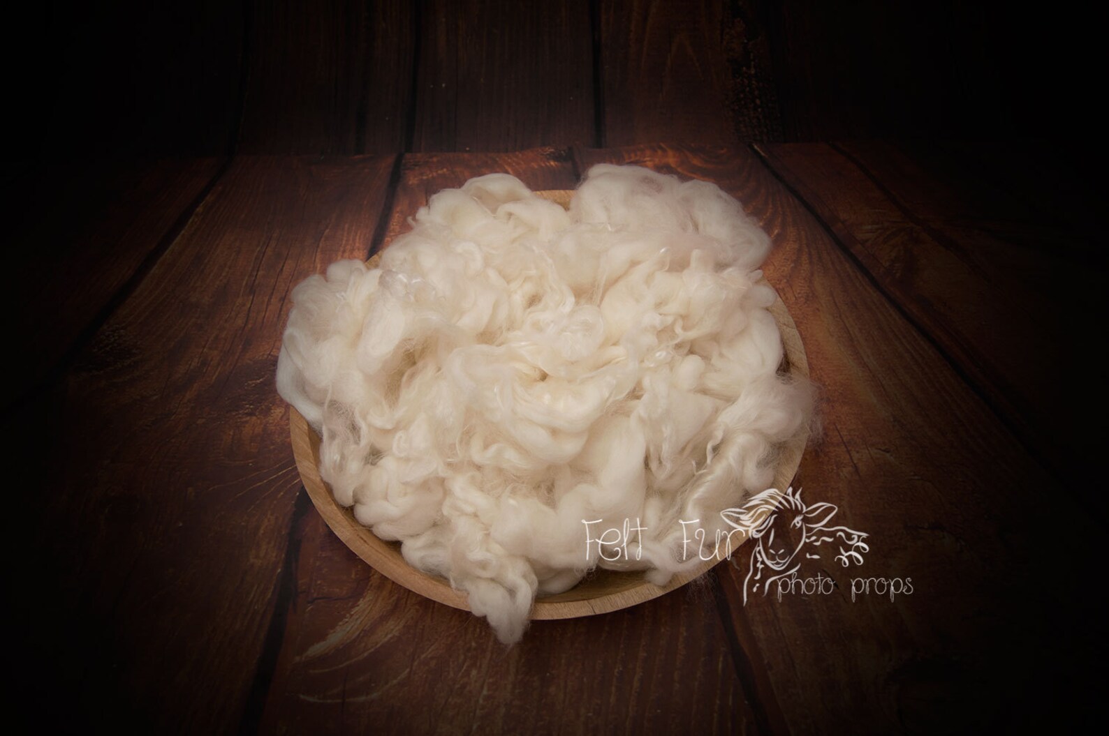 Cream Fluffy Wool Wool Photo Prop Loose Wool Stuffercream | Etsy