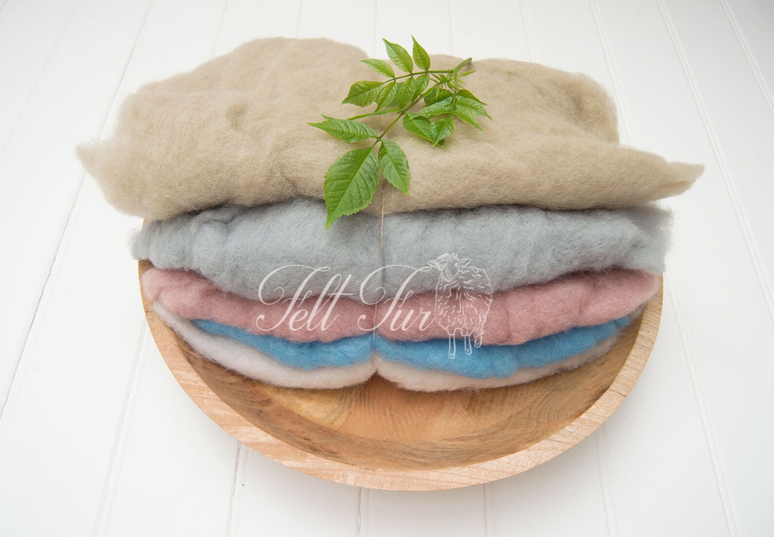 Set A of 5 Mini Wool, Fluffy Wool, Posing Blanket, Wool Layer, Felt ...