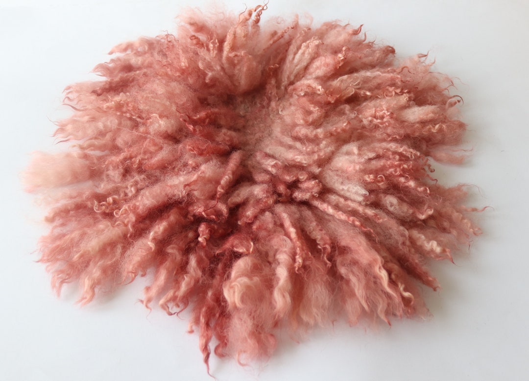 Fluffy Fur, Wool Photo Prop, Felt Mat, Felt Layering Piece, Pink Hand ...
