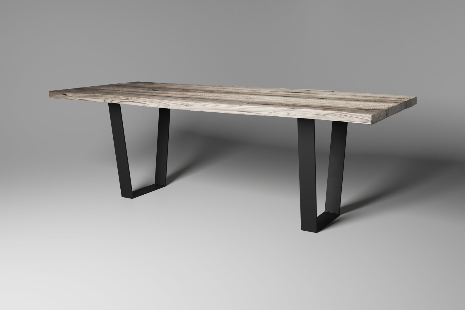 Table Legs Table Frame Table Skids Table Feet Steel Metal Black ...