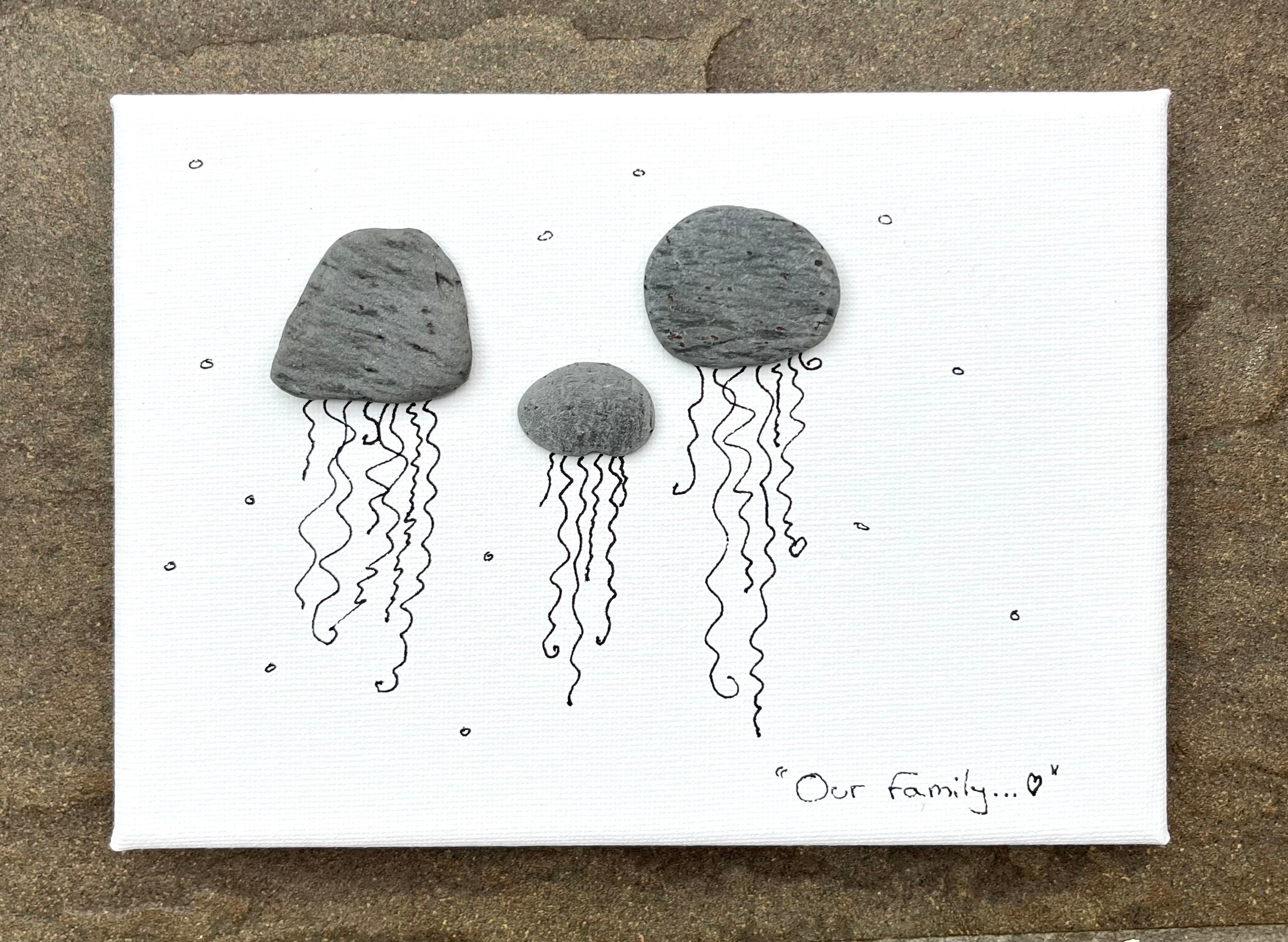 Made to Order Pebble Art, Pebble Art, Pebble Family, Pebble Artist ...