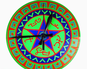 Southwest Petroglyph Rock Art Navy Design Tote Bag Black - Etsy