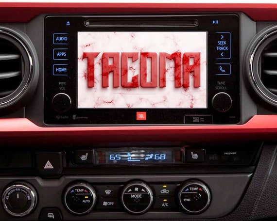 TACOMA Marble Startup Radio Screens multiple Styles - Etsy
