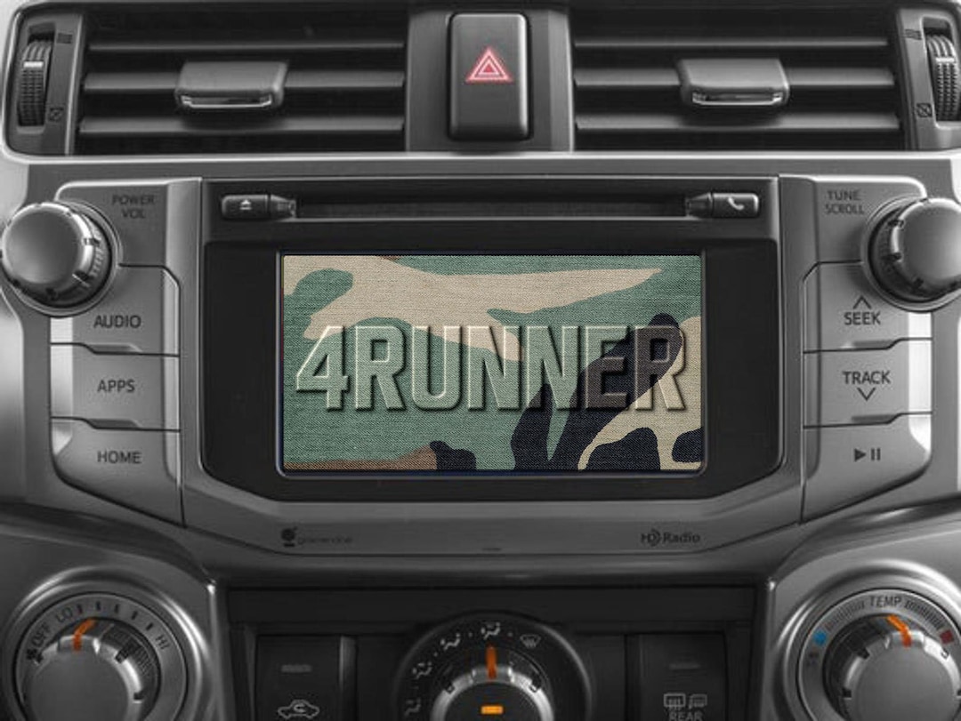 4RUNNER Camo Fabric Startup and Radio off Screens (multiple Colors) - Etsy