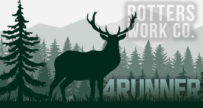 4RUNNER Deer Startup and Radio off Screens (multiple Colors) - Etsy