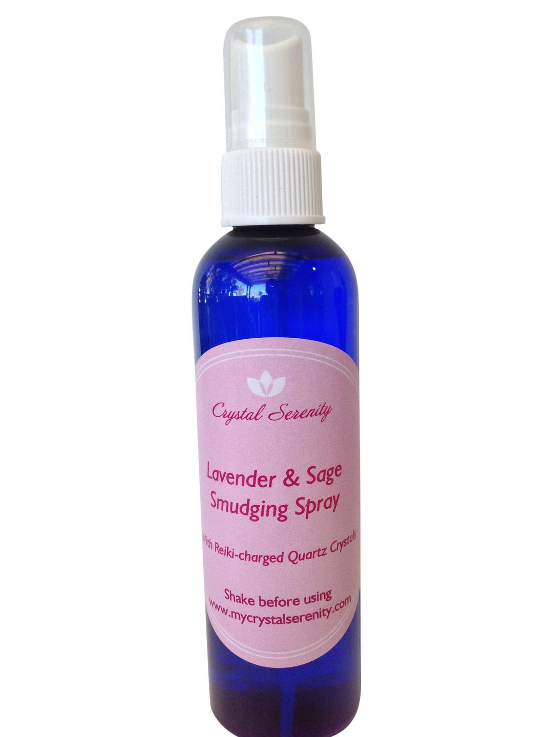 White Sage Spray: Lavender & Sage Smudging Spray - Quartz Crystals and ...