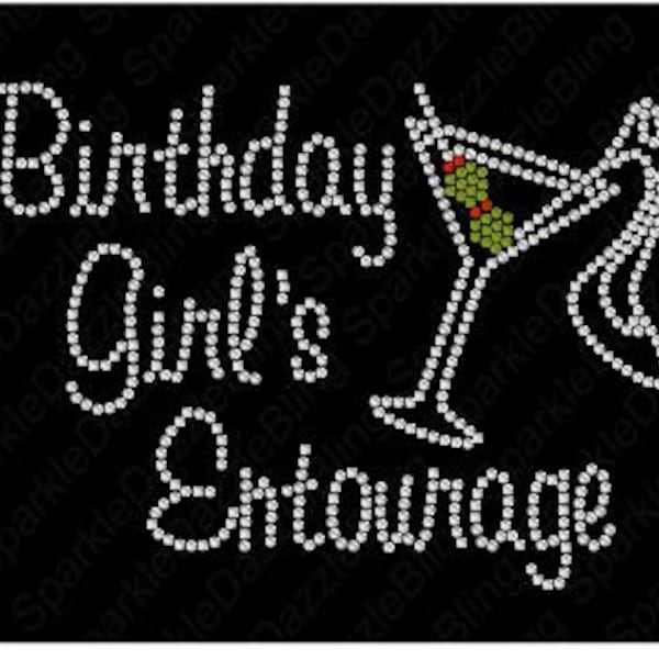 Birthday Entourage - Etsy