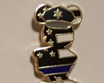 Police lapel pin | Etsy