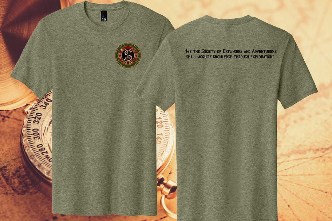 Society of Explorers and Adventurers (S.E.A.) Graphic Tee - Etsy