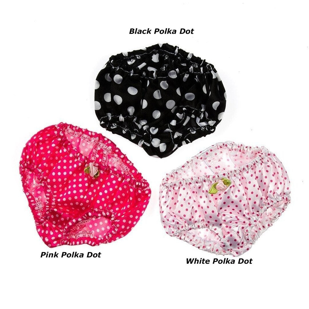 16 Inch Teddy Bear/plush Stuffed Animal Clothing Polka Dot Panties ...