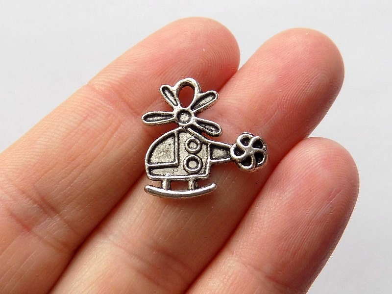 10 Helicopter Charms S0042 - Etsy Canada