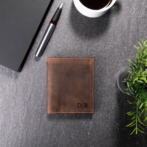 Personalized Wallet Engraved Wallet Leather Wallet Gift For | Etsy