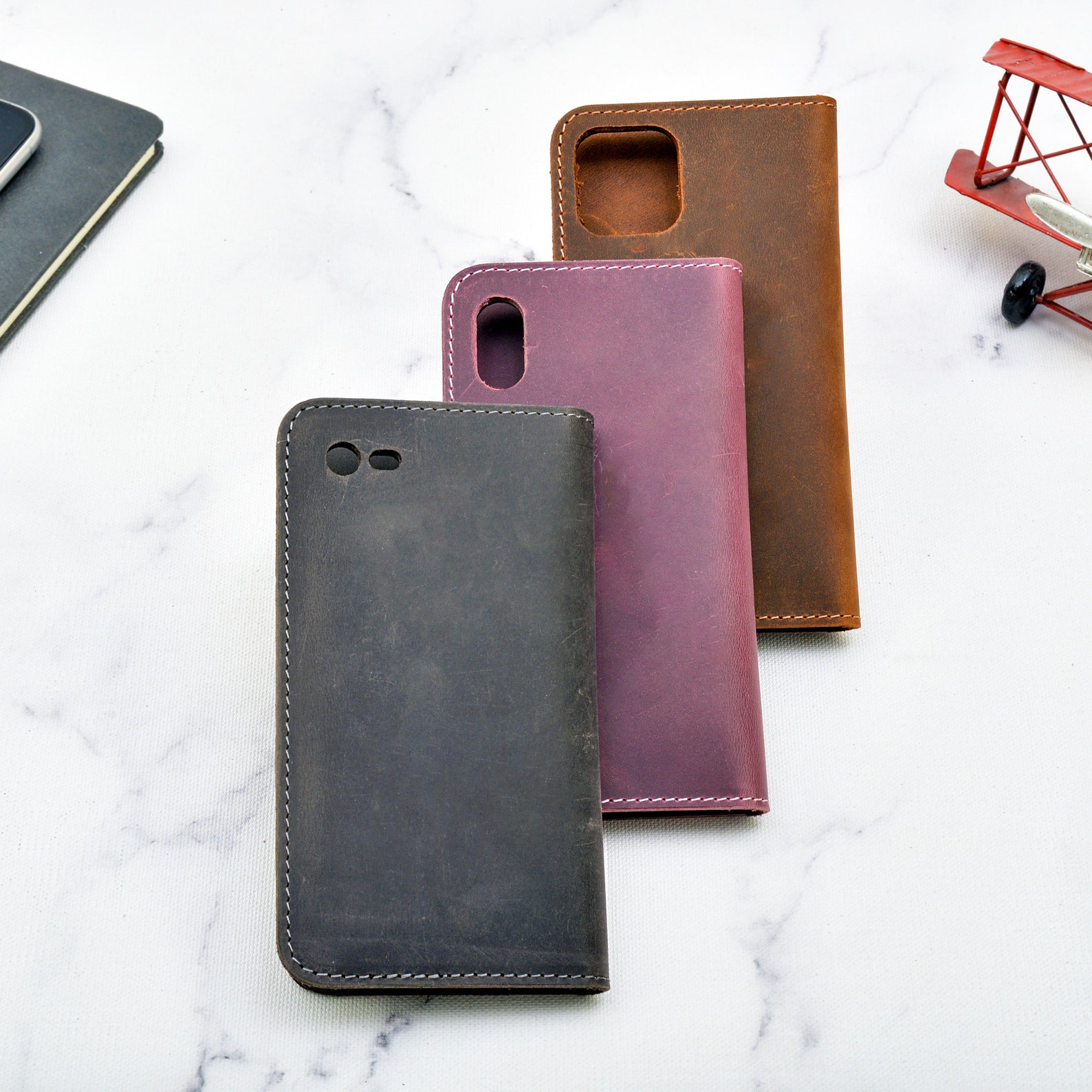 Iphone 12 Wallet Case Iphone 12 Pro Walletleather - Etsy