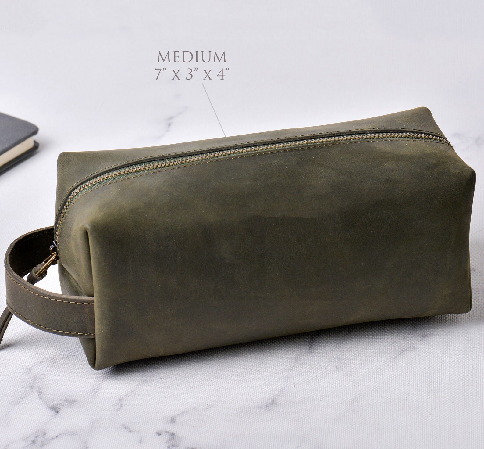 Personalized Leather Dopp Kit Customized Groomsmen Gift - Etsy