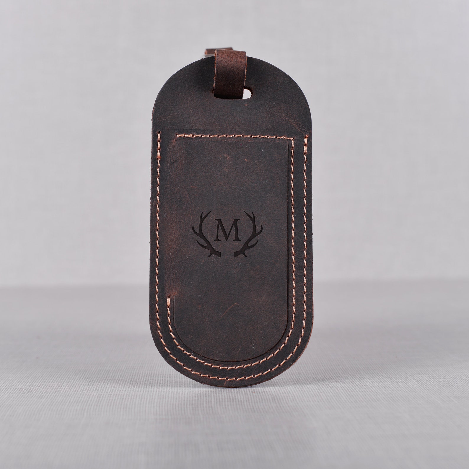 Personalized Luggage Tag, Engraved Monogrammed Leather Bag Tags, Best ...
