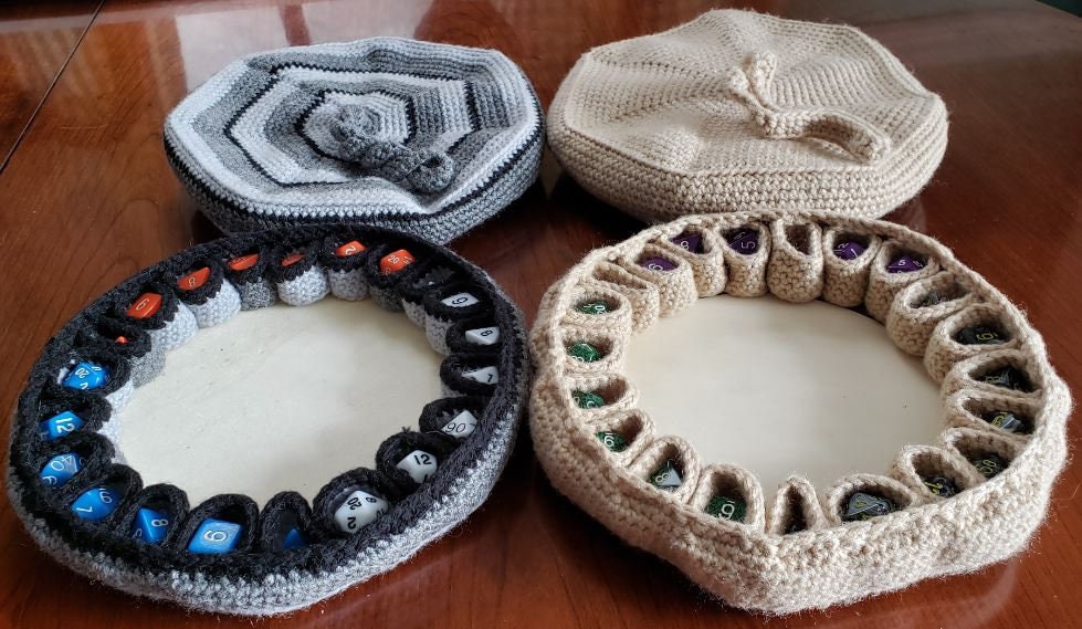 Gaming Dice Holder Crochet Pattern PDF | Etsy
